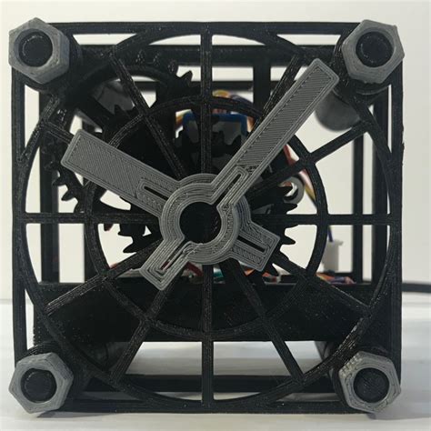 3d Printable Simple Arduino 3d Printed Clock By Jacques Favre
