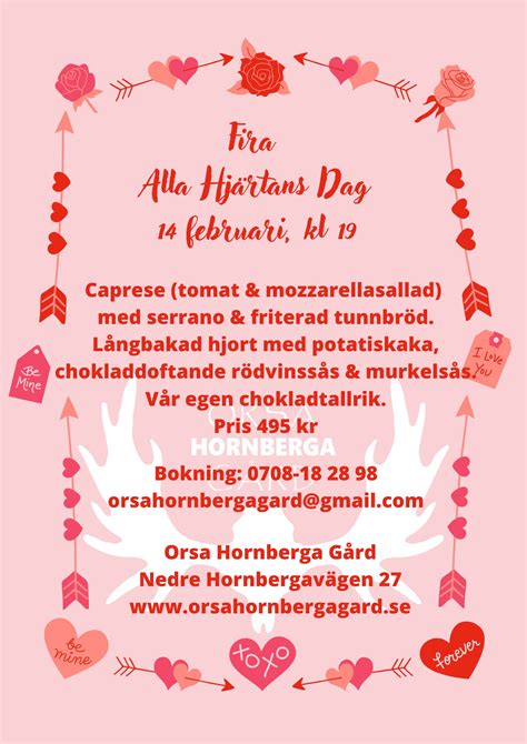 Alla Hjärtans Dag Orsa Hornberga Gård
