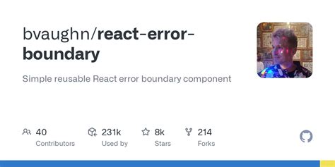 React Error Boundary Src Index Ts At Master Bvaughn React Error Boundary GitHub