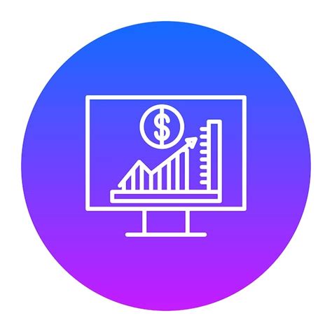 Premium Vector Monitoring Sales Vector Illustration
