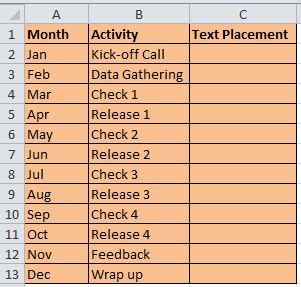 How To Make A Milestone Slip Chart In Excel