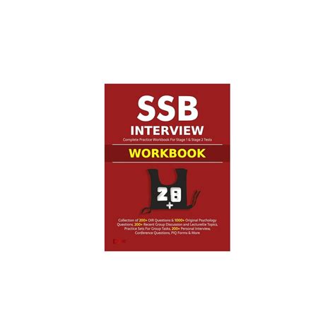 ssb interview workbook complete practice of screening tests