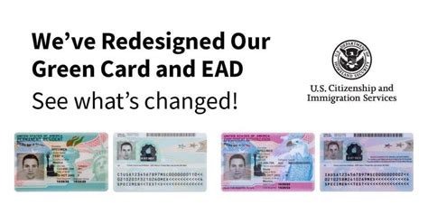 Uscis Redesigned Green Card And Ead Pacific Immigration
