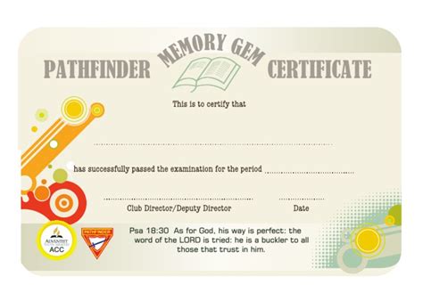 Memery Gem Certificate Pdf