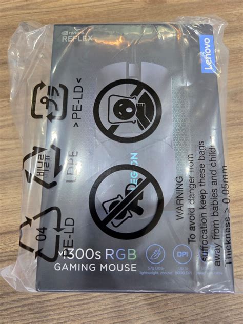 BNIB Lenovo RGB Gaming Mouse Computers Tech Parts Accessories Mouse Mousepads On Carousell