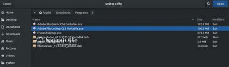 Cara Menginstall Adobe Photoshop Dan Adobe Illustrator Cs6 Di Linux Ubuntu Imajinasi Asha