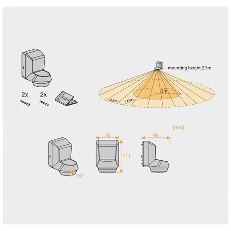 Ledvance Sensor Wall 360deg Ip55 Dunkelgrau Lampenwelt De