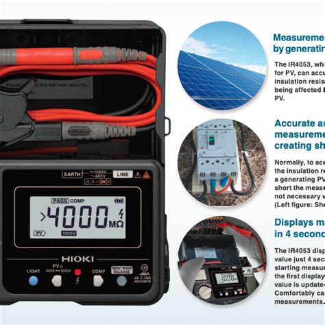 Hioki Ir4053 10 절연저항계 지니어스인더스트리 대한민국 No 1 산업장비 공급채널