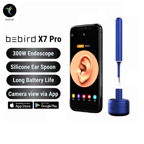 Bebird X7 Pro Smart Visual Ear Stick with Light In-Ear Cleaning ...