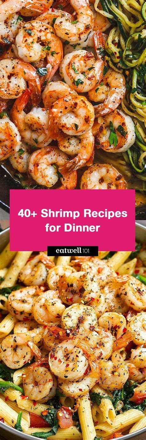 58 Quick And Easy Shrimp Dinner Recipes Shrimp Recipes For Dinner