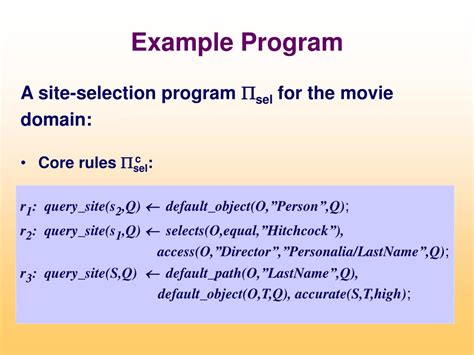 Ppt Answer Set Programming For Information Agents Powerpoint Presentation Id 5345467
