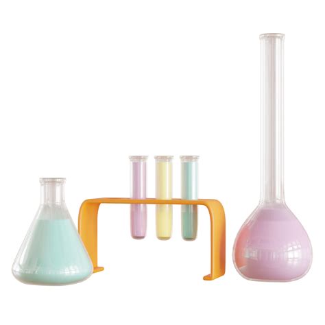 Lab Tools Isolated On Transparent Background PNG