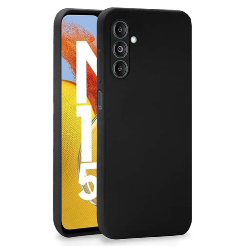 Pikkme Samsung Galaxy M G Back Cover Soft Matte Liquid Silicone TPU Camera Protection