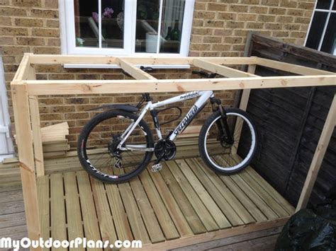 Diy Bike Shed Myoutdoorplans Free Woodworking Plans And Projects