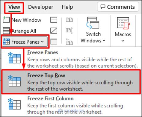 How To Lock A Row In Excel For Easy Scrolling Sloan Extrany