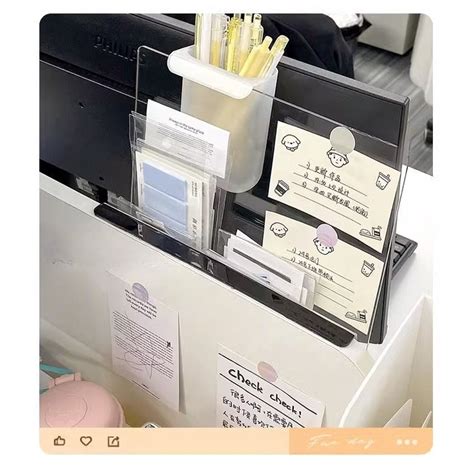 Deskside Note Board Work Position Handy Tool Desktop Memo Prompt Board