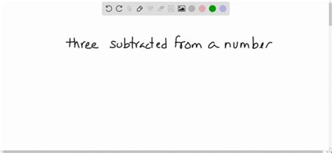 SOLVED Write Each English Phrase As An Algebraic Expression Let The Variable X Represent The