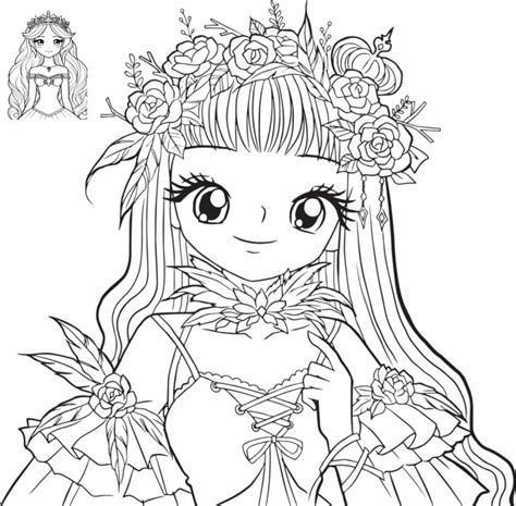 Dibujos De Princesas Para Colorear 👸🏻 Pepelt