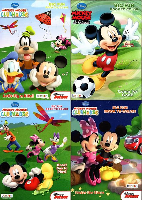 Mickey Mouse Clubhouse Birthday Coloring Pages 2025