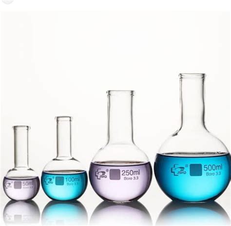 Boiling Flask Flat Bottom 100 250 500 Ml