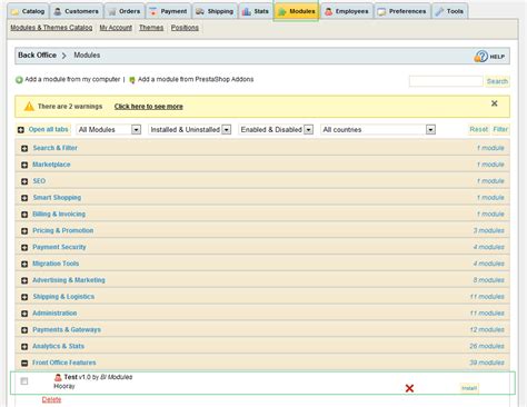 How To Install Prestashop Module Bl Modules Prestashop Modules And