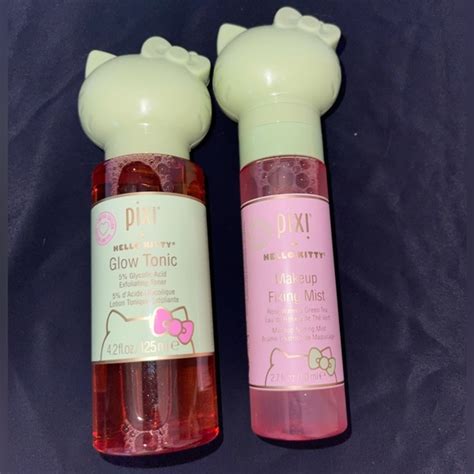 Hello Kitty Skincare Hello Kittys Pixis Glow Tonic Make Up Fixing Mist Poshmark