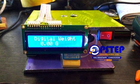 Microcontroller Based Digital Scale Opstep
