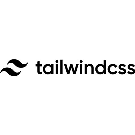 tailwindcss wordmark icon vector