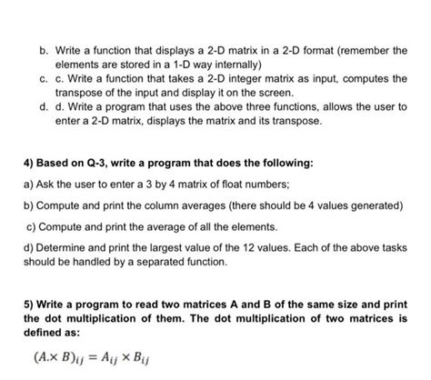 Solved Programming In C 2 Write A Program To Sort Two