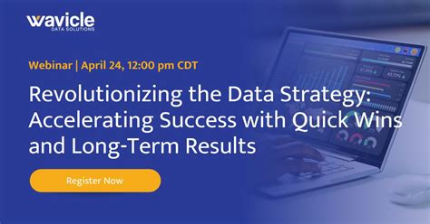 Webinar On Fine Tuning Your Data Strategy Wavicle Data Solutions