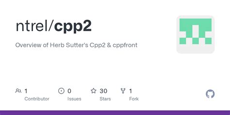 Github Ntrelcpp2 Docs For Herb Sutters C2