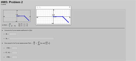 Solved HW5 Problem 2 1 Point 1 A 10 FR Lg Let F 2 5 Chegg Com