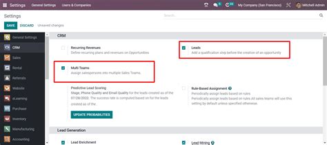 How To Manage A Sales Team Team Members In Odoo 16 CRM