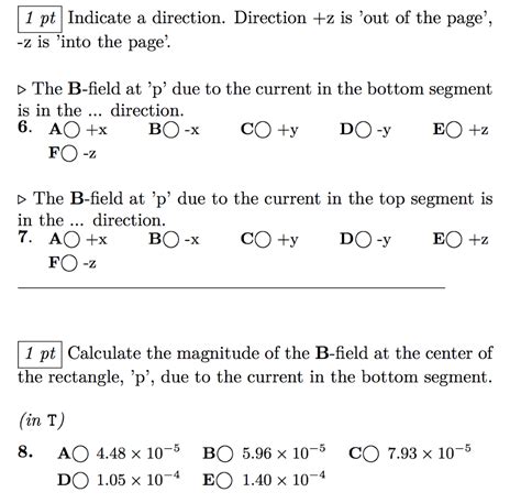 Solved A Rectangular Conducting Wire Loop Carrving An Chegg
