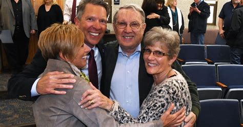 Elkos New Mayor Two Councilmen Take Oath