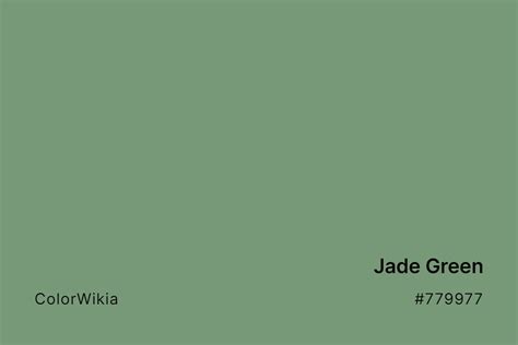 Jade Green Color Meaning Hex Code And How To Use 779977 Well