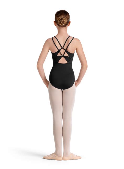 Mirella Girls Cross Back Camisole Leotard Dance Gear Etc