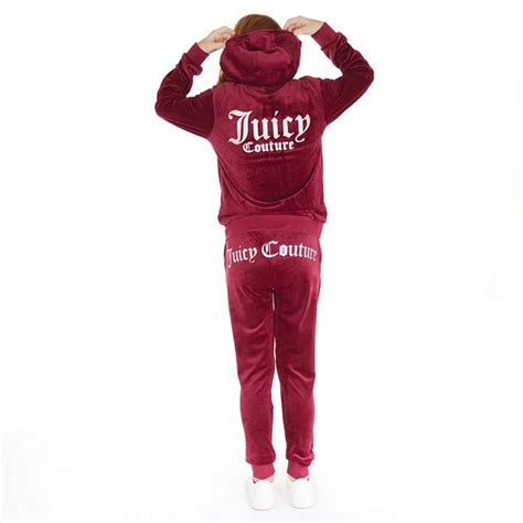 Buy Juicy Couture Girls Tracksuit Beet Red