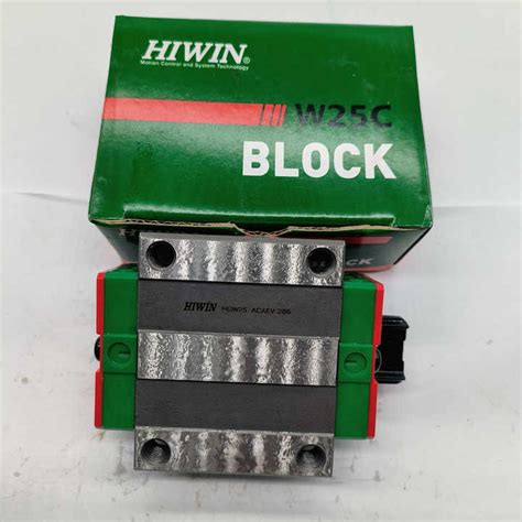 Original Hiwin Linear Guide Rail Linear Guide Block Hgw25cc Linear