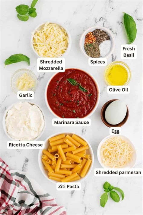 Easy Baked Ziti Recipe L Beyond Frosting