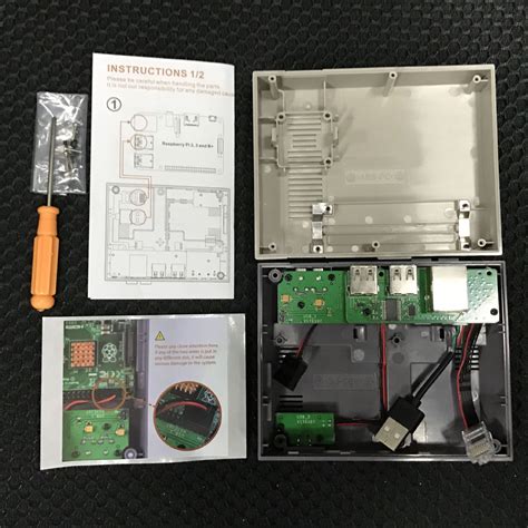 Mini Retroflag Nespi Nes Style Case For Raspberry Pi 3 2 B Computer Case Sale Banggood Com