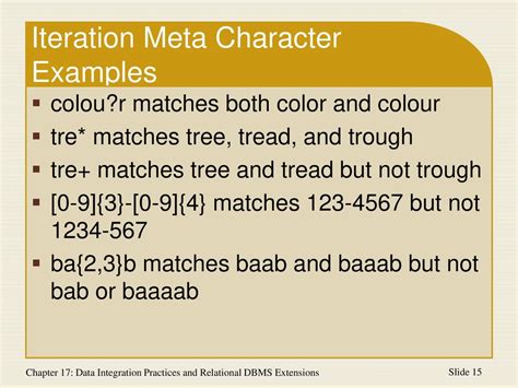 chapter 17 data integration practices and relational dbms extensions