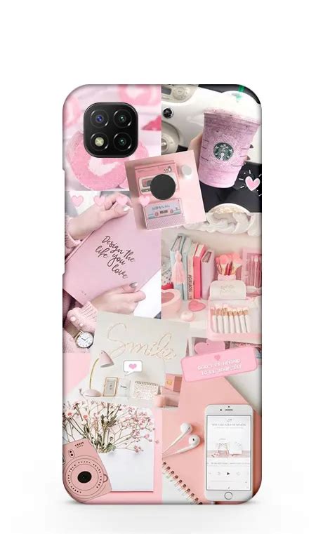 Aesthetic Pinkish Poco C Mobile Cover Gocovers