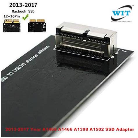 Pcie Ssd Enclosure For Macbook Air Pro Retina 2013 2014 2015 2016 2017 Usb 30 To A1465 A1466