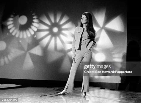 American Singer Bobbie Gentry Performs On The Set Of A Pop Music