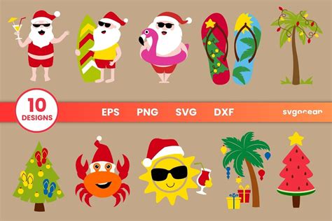 Christmas In July Clip Art