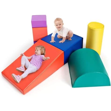 Set 6 Blocs De Modules De Motricité Lifezeal Jouets Éducatifs En