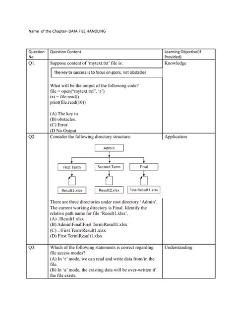 Computer Science Data File Handling Computer Science Stuvia Us