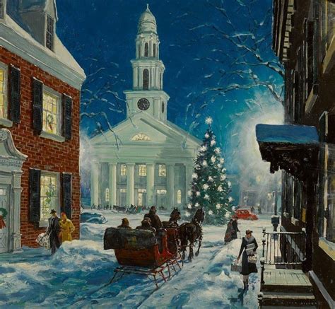 Christmas Eve 🎨 Carl Ivar Gilbert R Kgbtr