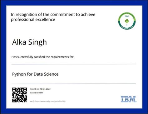Ibm Cognitiveclass Alka Singh